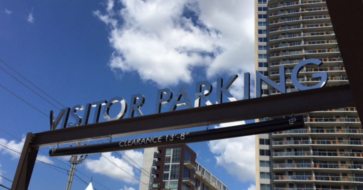 Parking Garage Signage | Custom Parking Garage… | Building Image Group